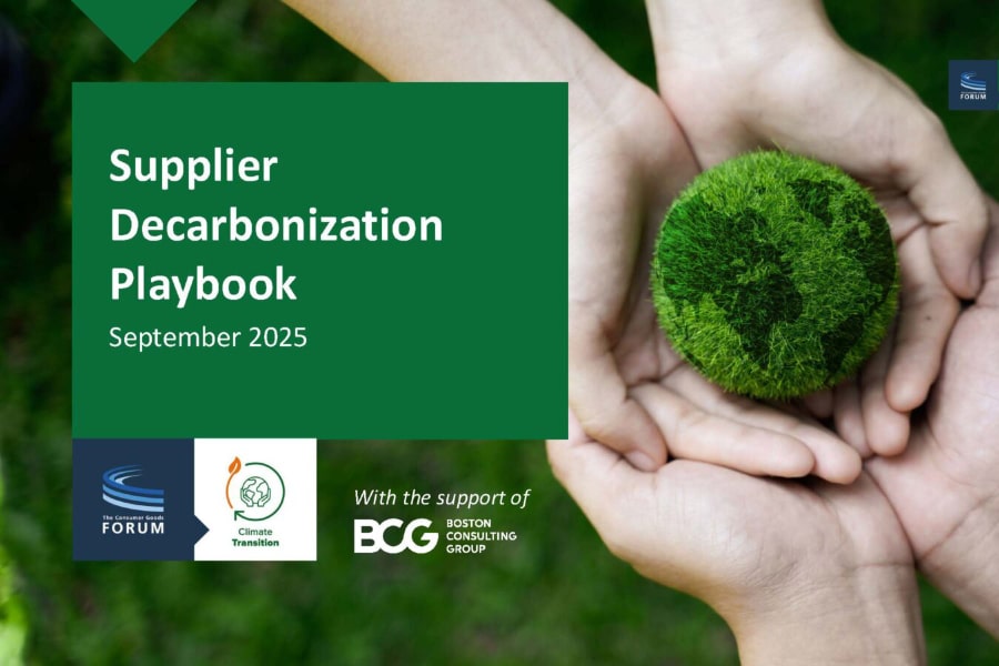 CGF’s Climate Transition Coalition launches Supplier Decarbonisation ...